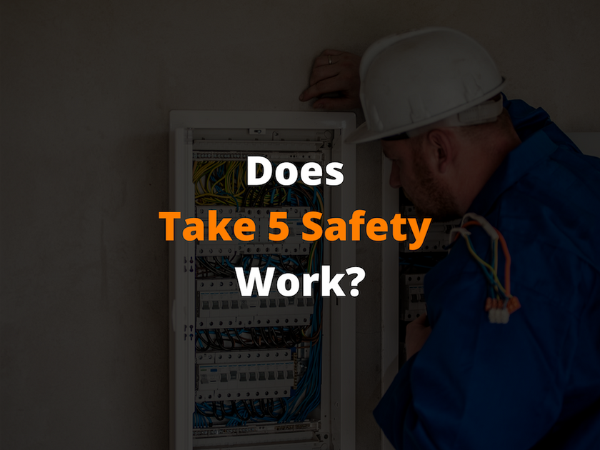 Does Take 5 Safety Work? | UniPrint Safety Books Australia | UniPrint