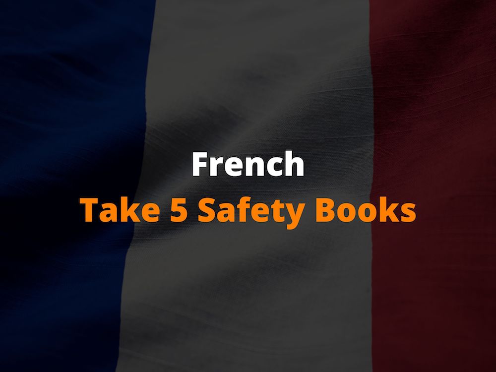 French Take 5 Safety Books | UniPrint