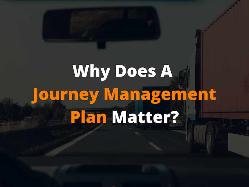 Why Does A Journey Management Plan Matter? | UniPrint Safety Books ...