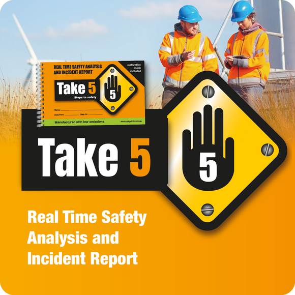 Take 5 Safety Books | Australia's Leading Supplier | UniPrint