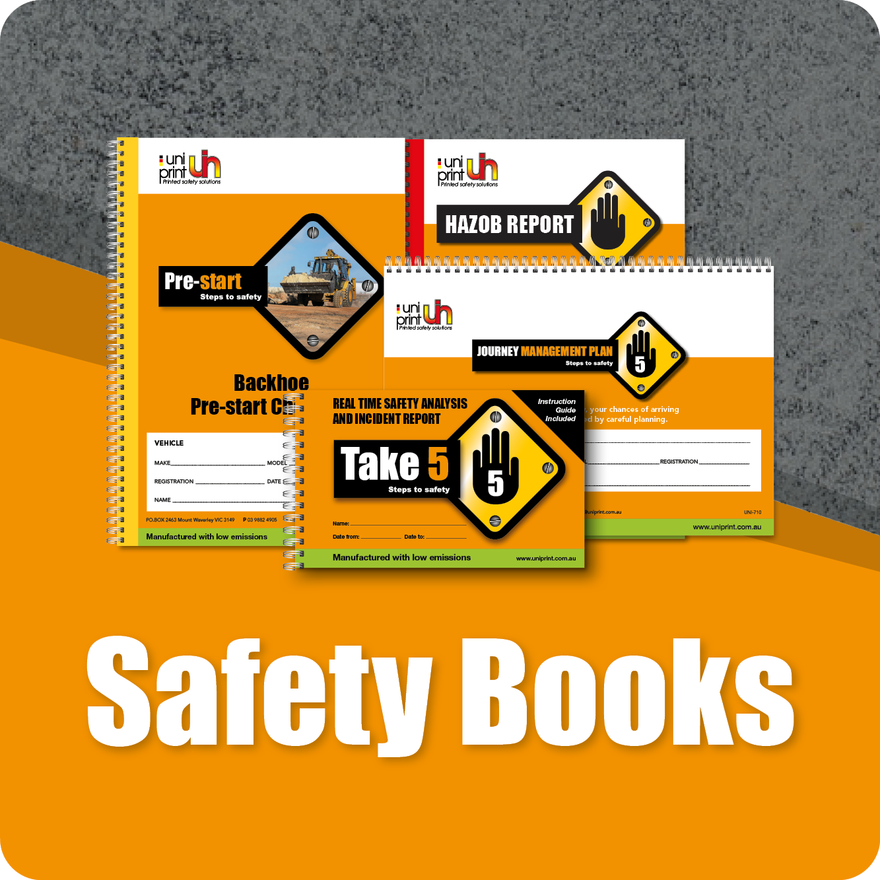 Safety Books | Australia's Leading Supplier | UniPrint
