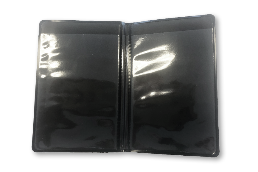 Hard Black PVC Covers - Take 5 (Blank) | UniPrint